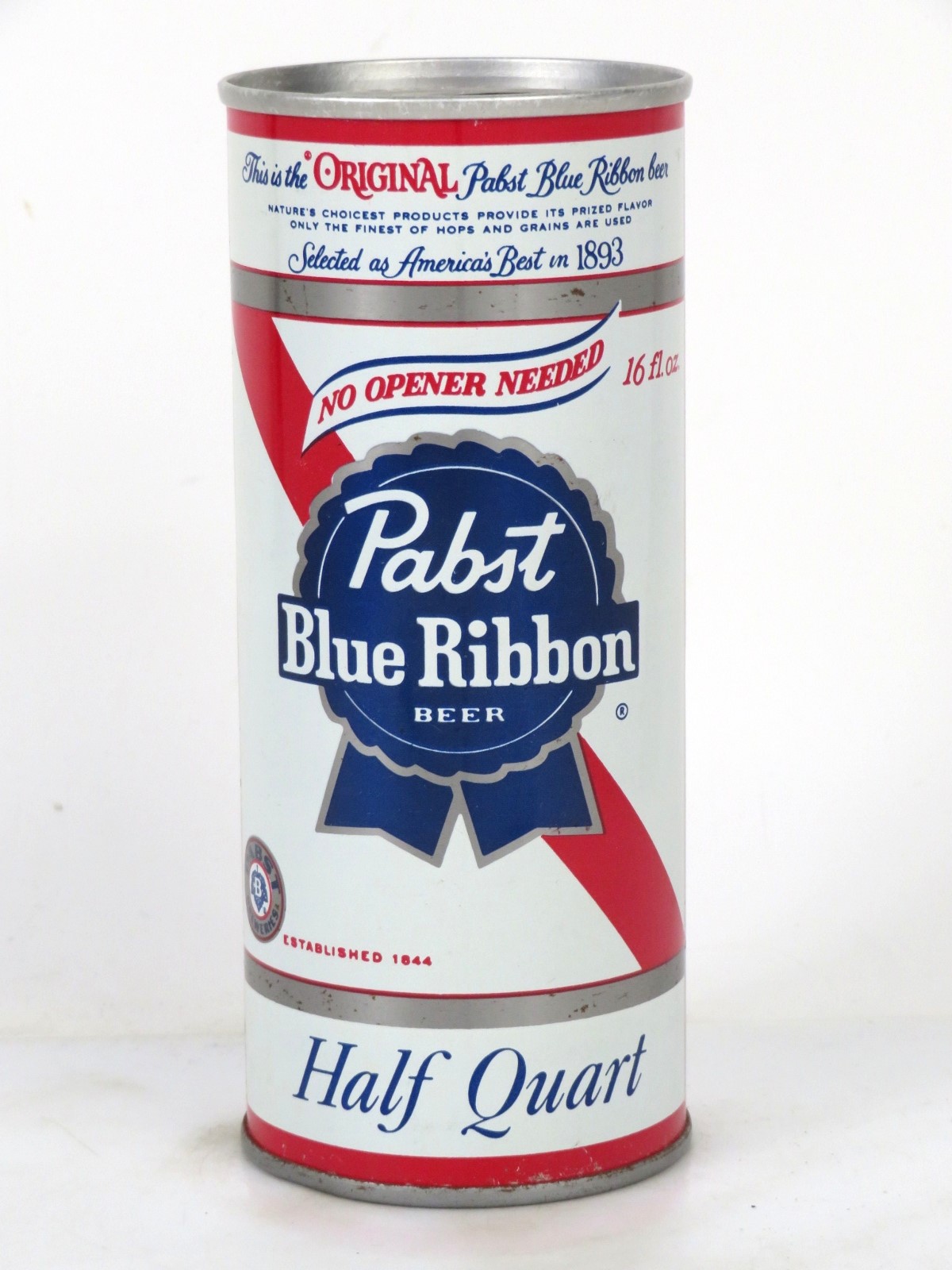 Item #99354 1968 Pabst Blue Ribbon Beer Tab Top Can T161-22.2