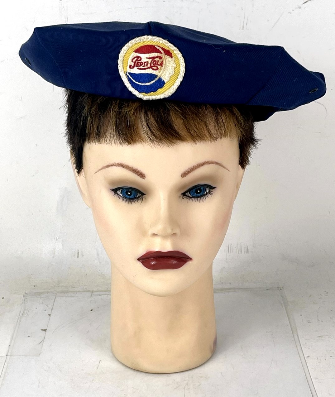 Item #97186 1949 Pepsi-Cola Deliveryman's Hat Cover 7 3/8 Hat