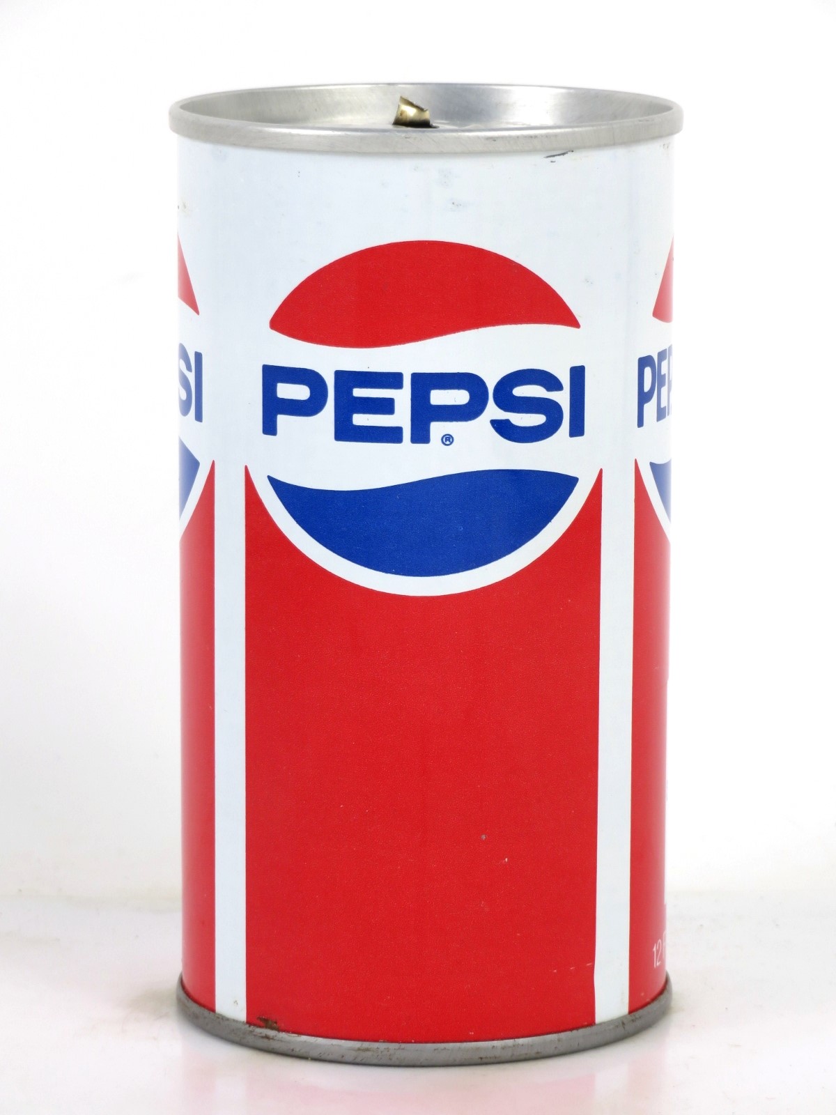 Item #101723 1977 Pepsi-Cola Small Logo Akron Ohio Tab Top Can