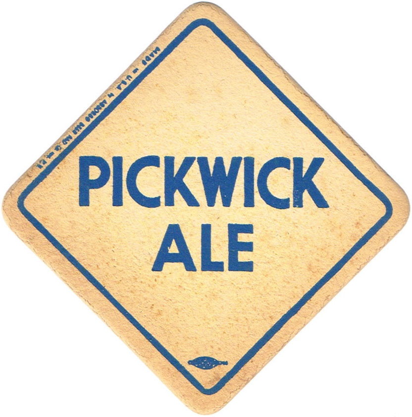 Item #2101 1942 Pickwick Ale Coaster MA-HAFF-3