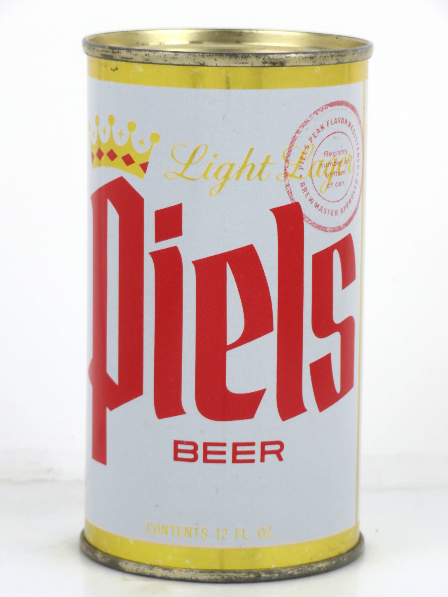 Item #1288 1959 Piel's Light Lager Beer Flat Top Can 115-21.3