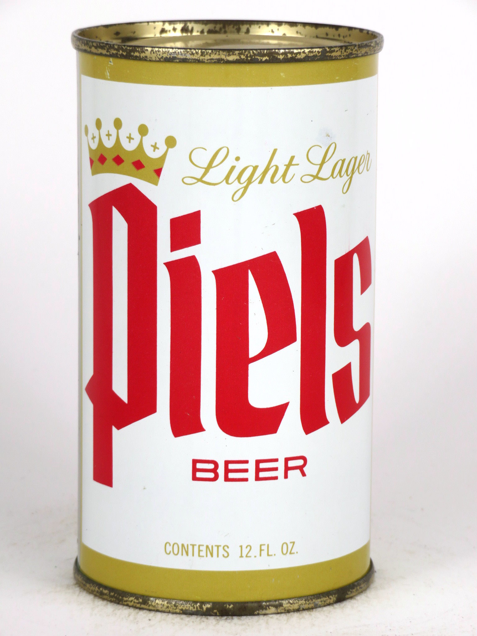 Item #46839 1956 Piels Light Lager Beer Flat Top Can 115-24.4