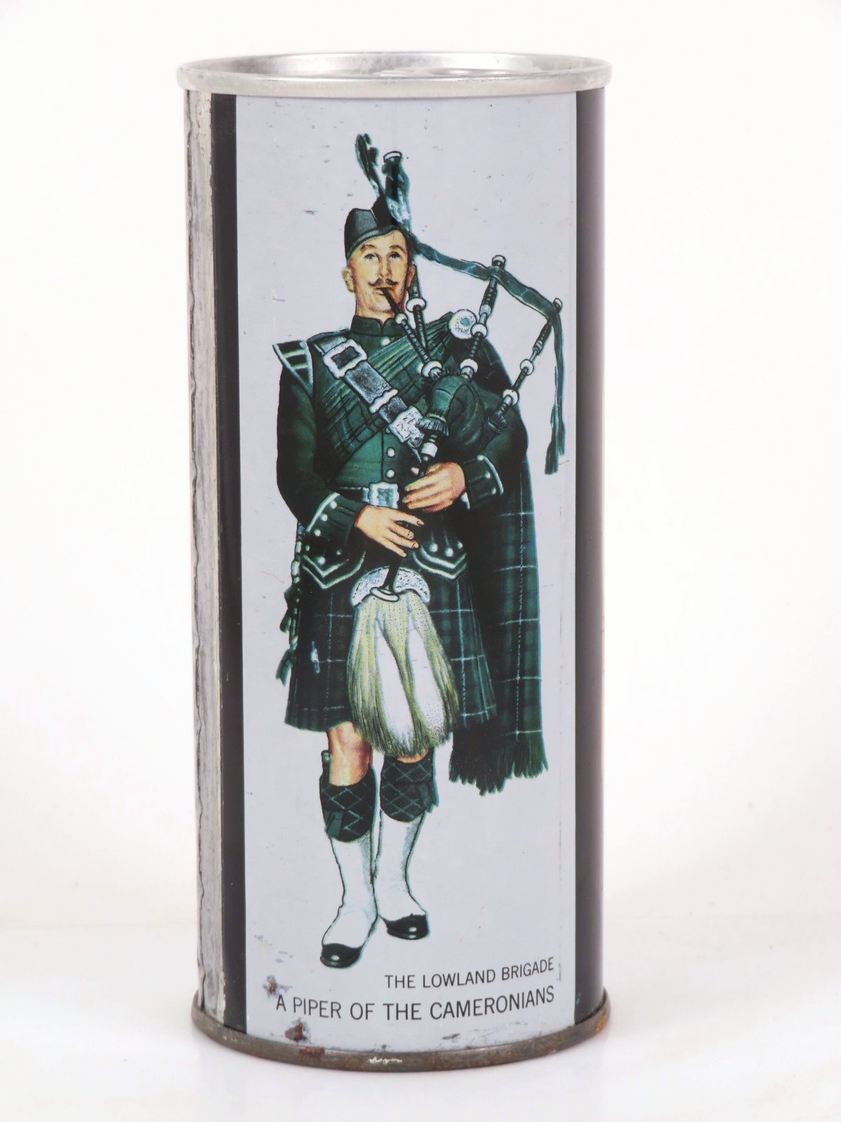 Item #11260 1969 Piper Export Ale "Piper Of The Cameronians" Tab Top Can