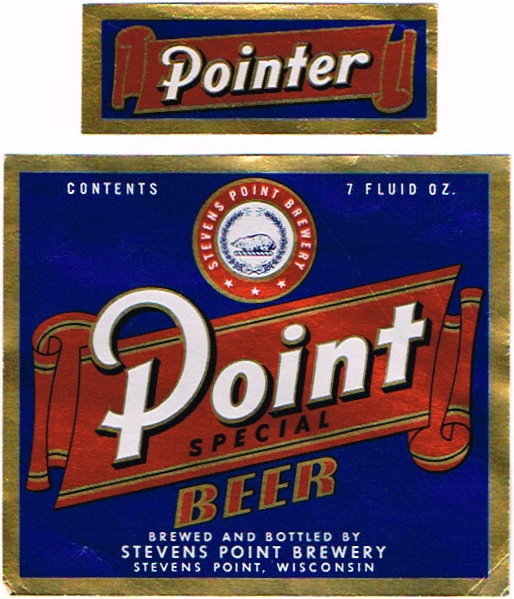 Item #3048 1958 Point Special Beer Label
