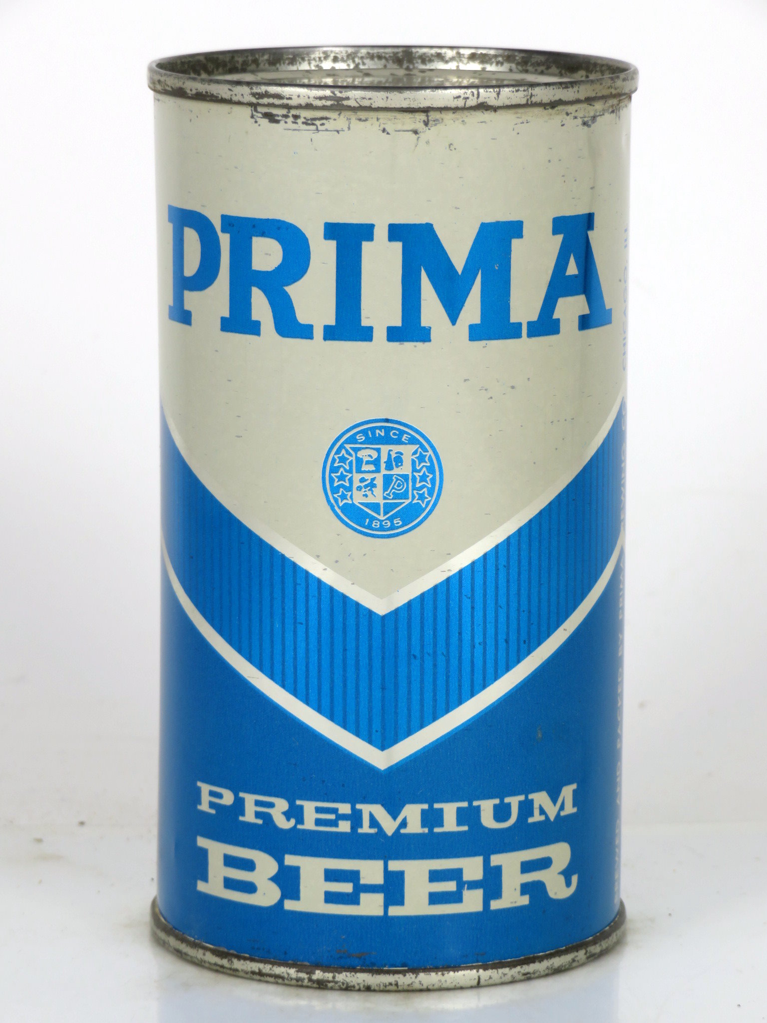Item #15877 1960 Prima Premium Beer Flat Top Can 116-32.2