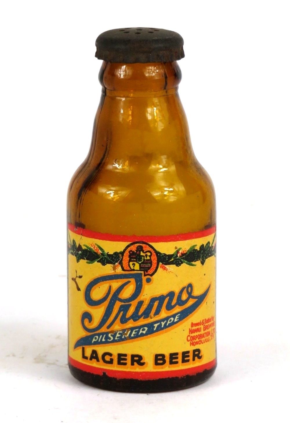 Item #20487 1953 Primo Pilsener Type Lager Beer (3 inch) Mini Bottle