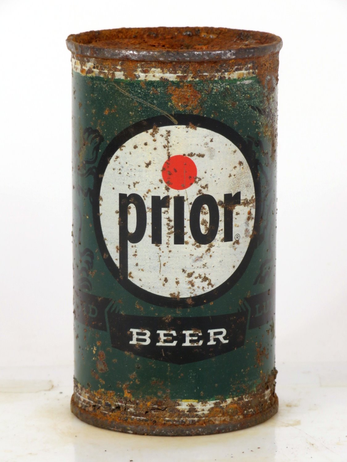 Item #38511 1953 Prior Beer Flat Top Can 117-02