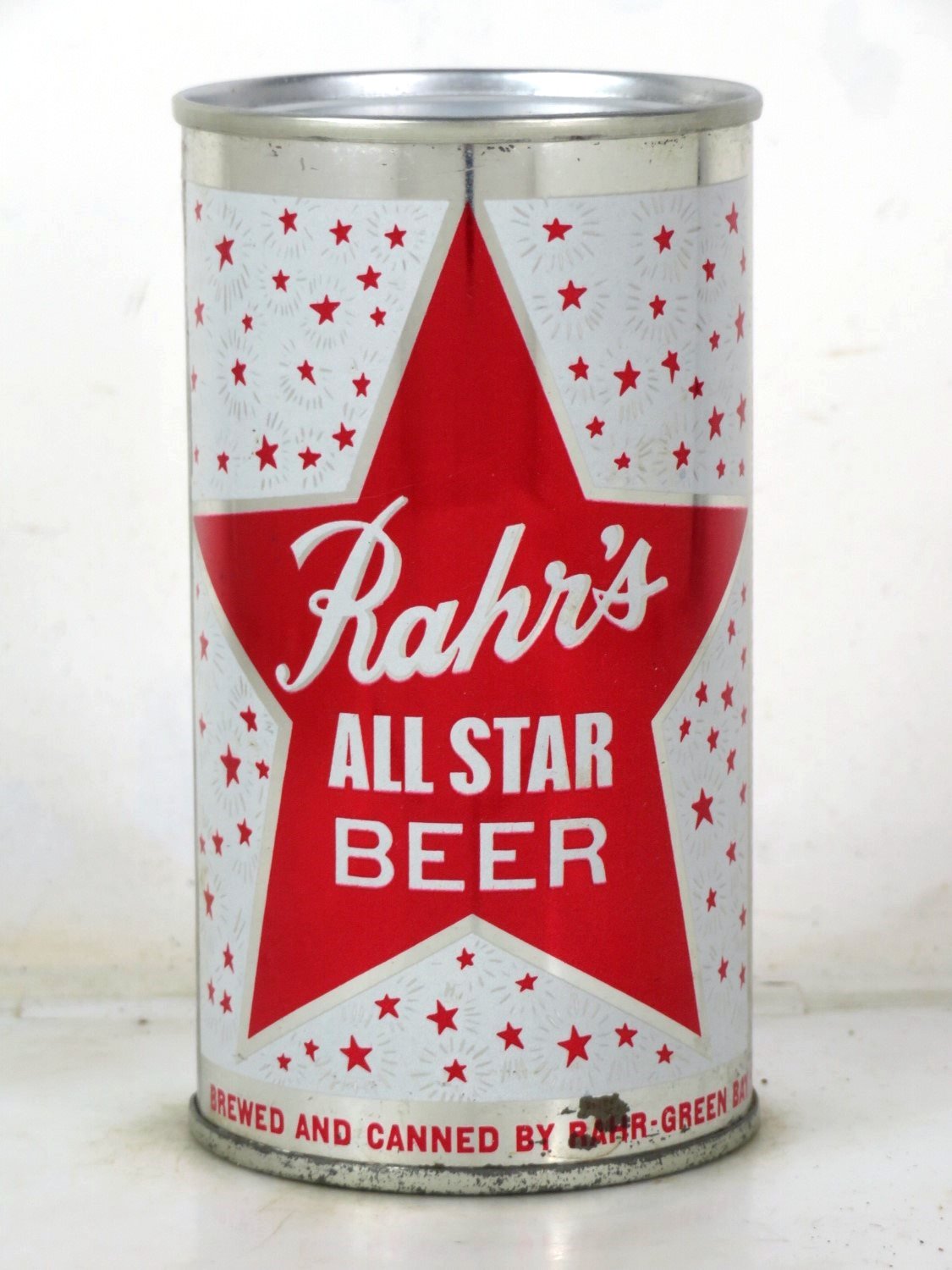 Item #17127 1962 Rahr's All Star Beer Flat Top Can 117-21.2
