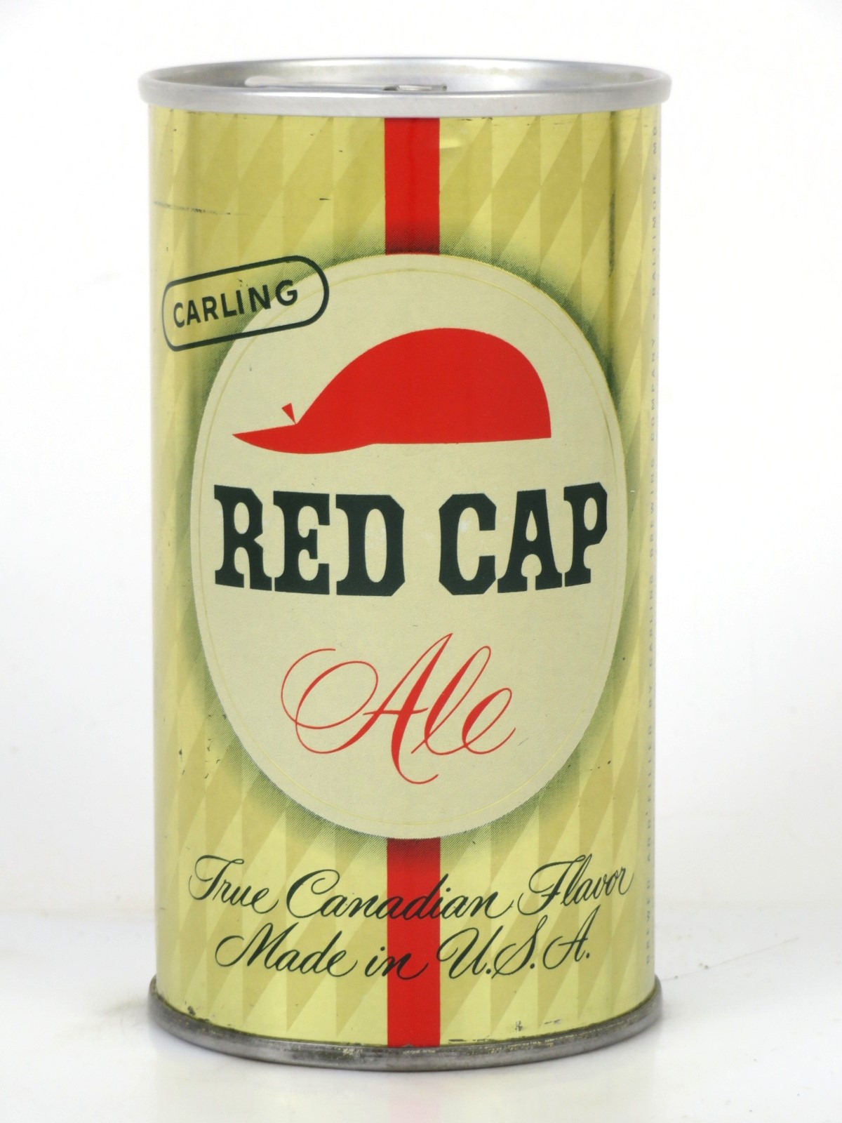 Item #28432 1968 Red Cap Ale Tab Top Can T112-34