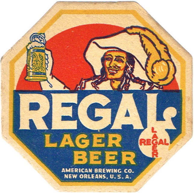 Item #80922 1933 Regal Lager Beer Coaster LA-ABC-1