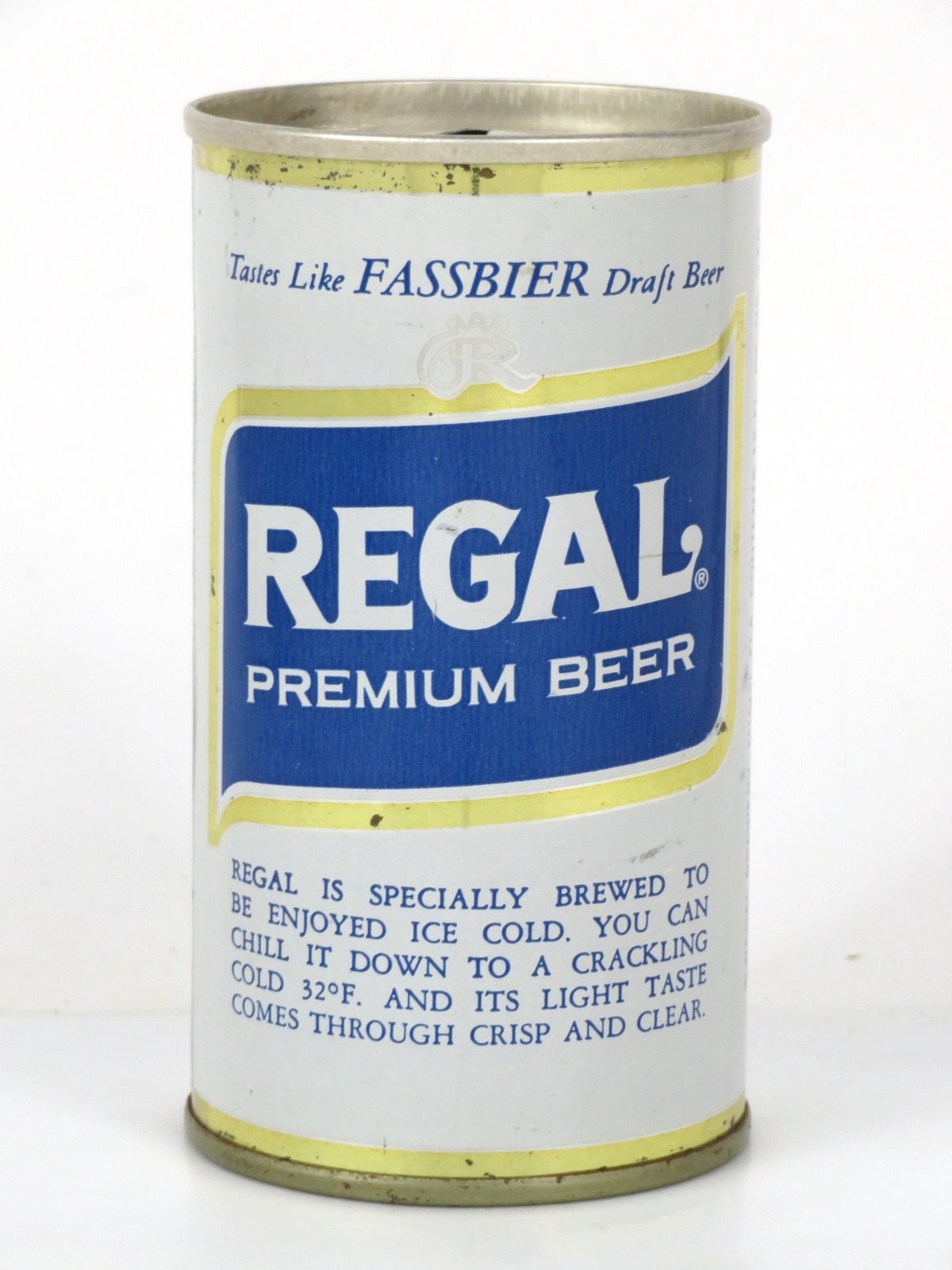 Item #101002 1971 Regal Premium Beer Tab Top Can T113-22