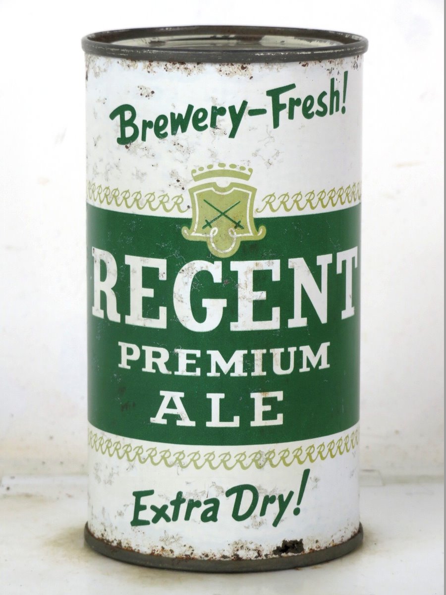 Item #22567 1958 Regent Ale Flat Top Can 122-09.2
