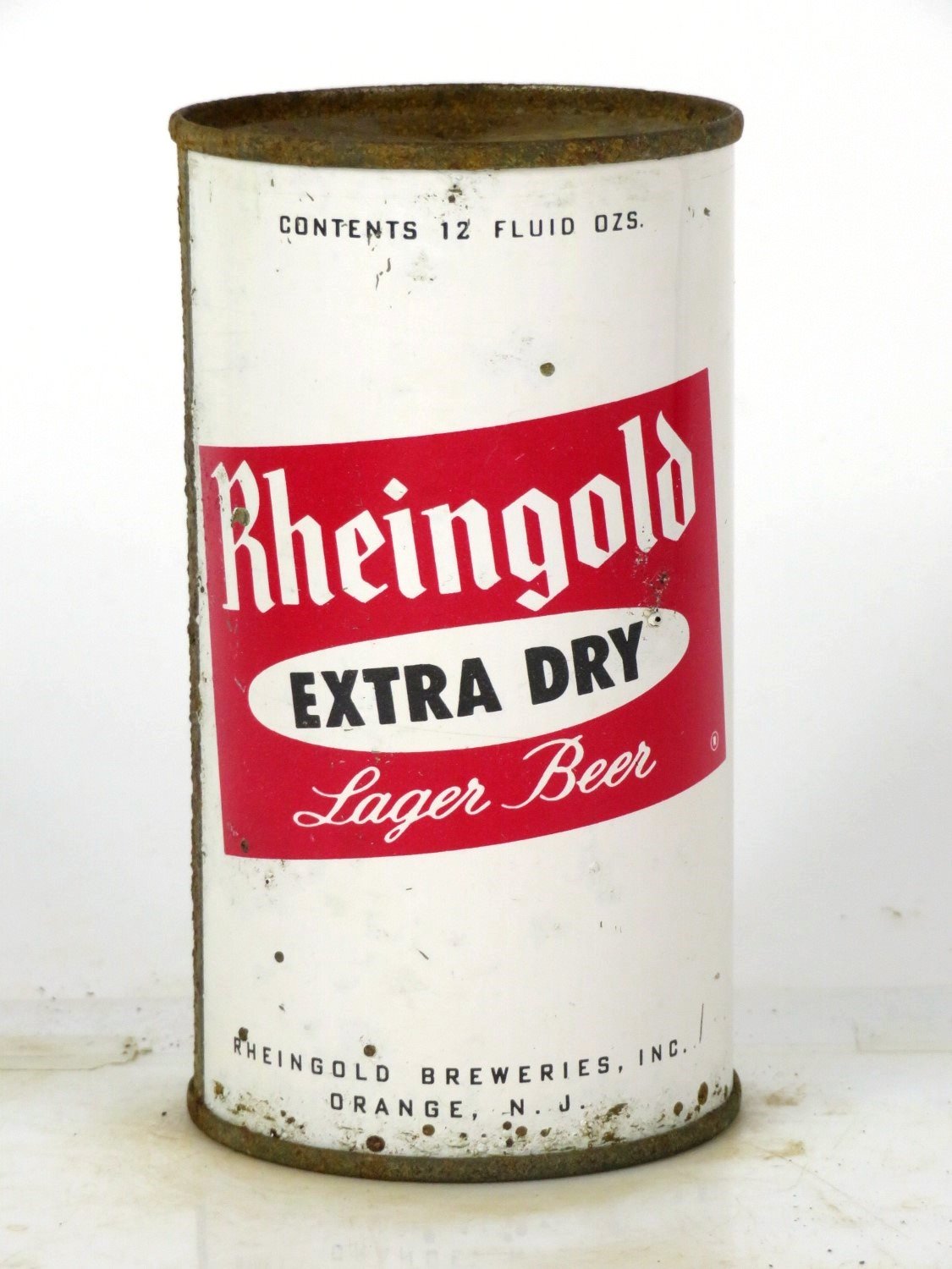 Item #35220 1964 Rheingold Lager Beer Flat Top Can 123-19v Unpictured.