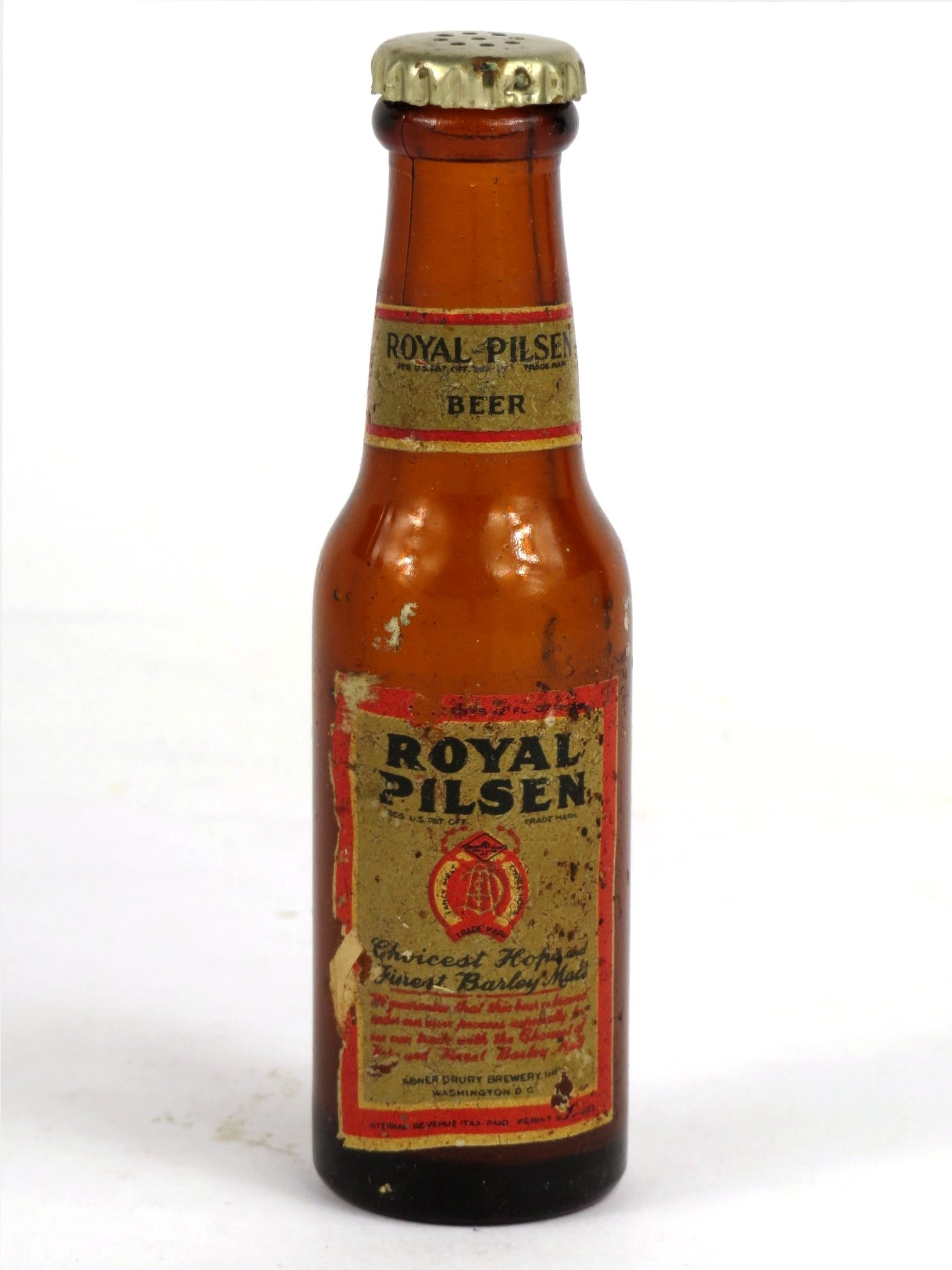 Item #14528 1933 Royal Pilsen Beer Mini Bottle