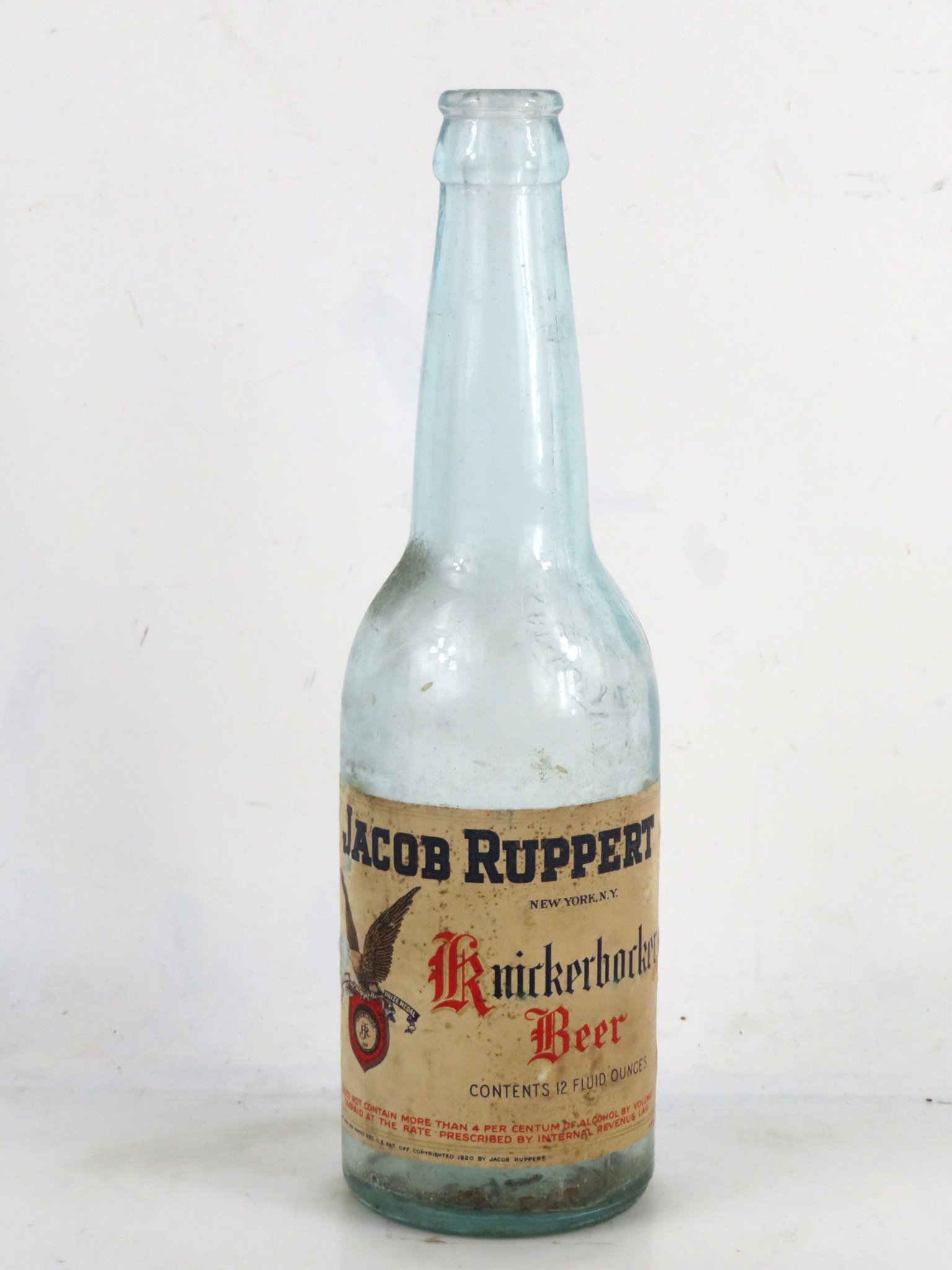 Item #99450 1935 Ruppert Knickerbocker Beer Dupe Dupe Bottle