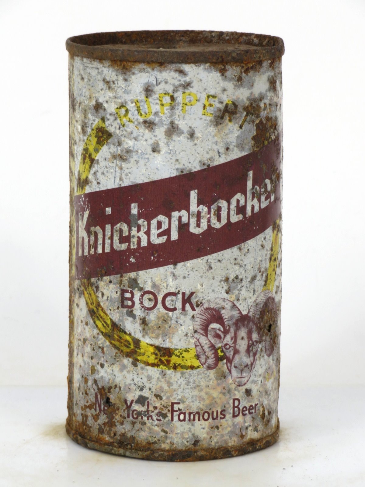 Item #105412 1958 Ruppert Knickerbocker Bock Beer GARARD Collection ...