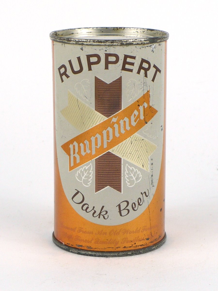Item #1307 1962 Ruppert Ruppiner Dark Tab Top Can T126-36