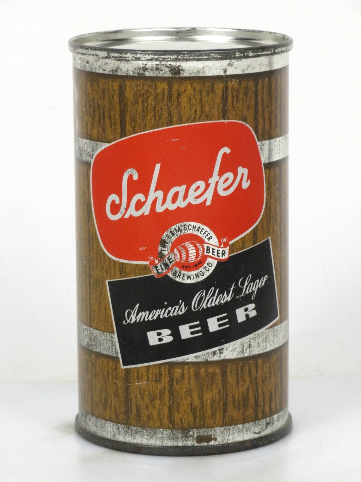 Item #105417 1946 Schaefer Beer Flat Top Can 128-02