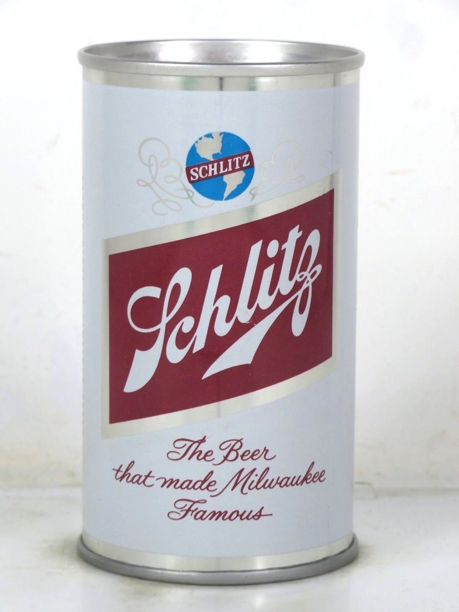 Item #14217 1964 Schlitz Beer (©1962) Tab Top Can T120-30.2z