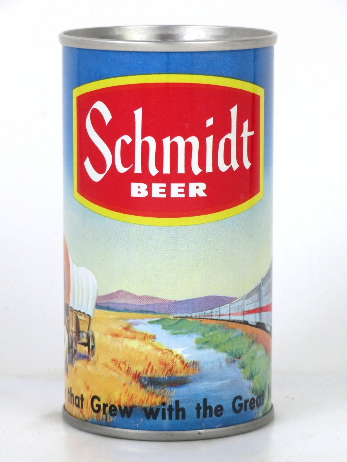 Item #110353 1974 Schmidt Beer (Conestoga Wagon) Tab Top Can SCH16s/02