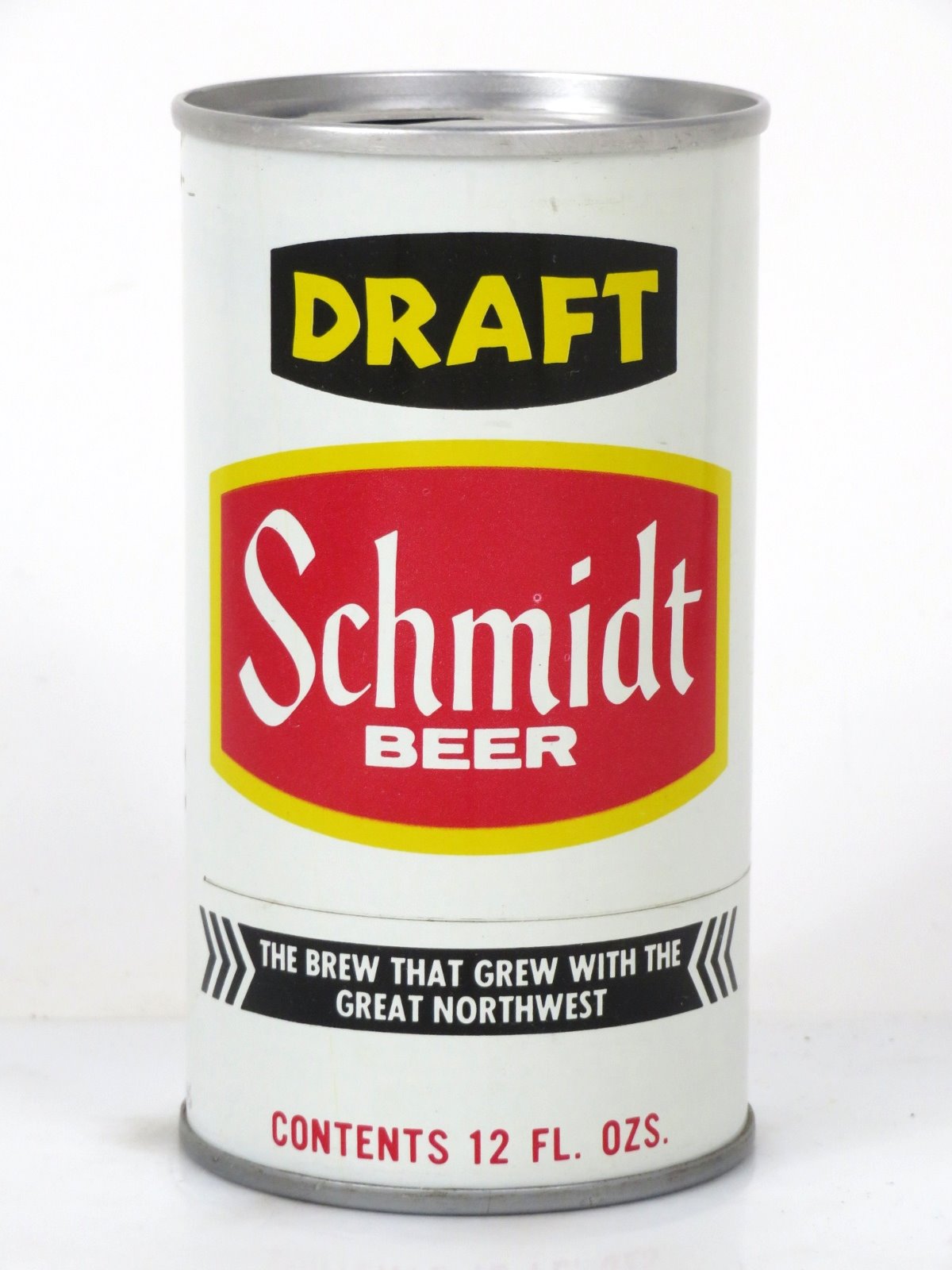 Item #18048 1968 Schmidt Draft Beer Tab Top Can T122-04