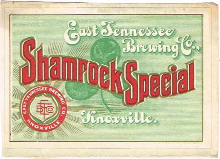 Item #96643 1905 Shamrock Special Beer Label Unpictured.