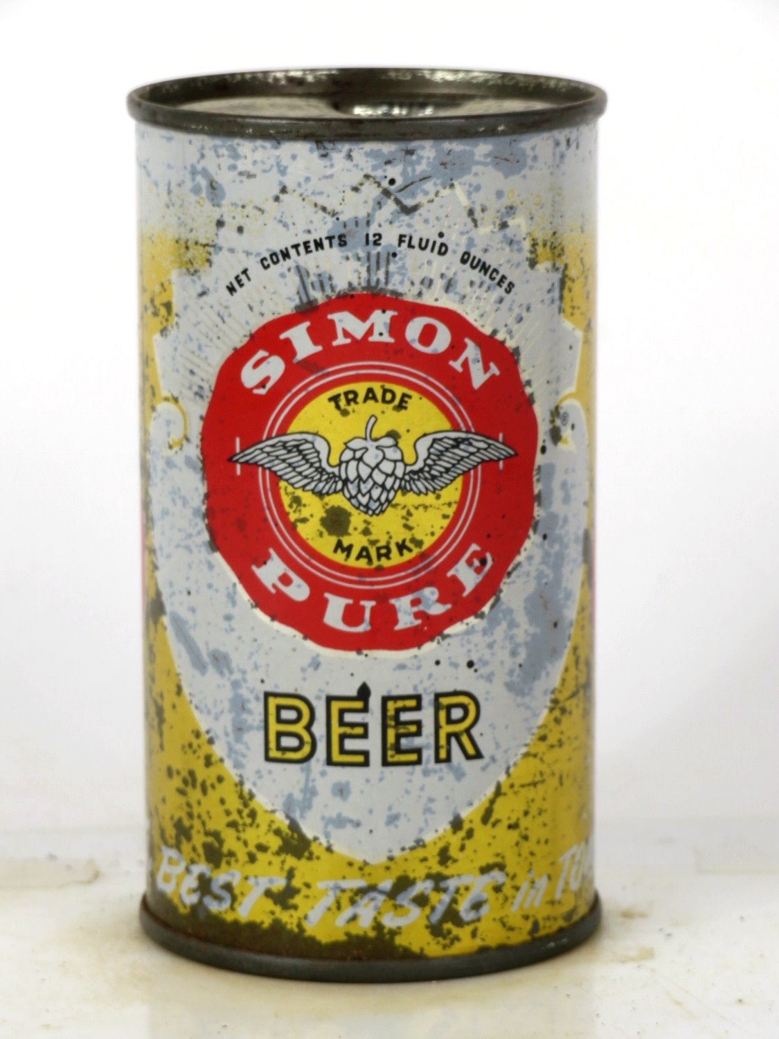 Item #17857 1965 Simon Pure Beer Flat Top Can 134-23.2