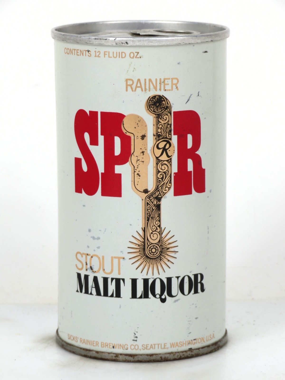 Item #1615 1965 Spur Stout Malt Liquor Tab Top Can T125-28