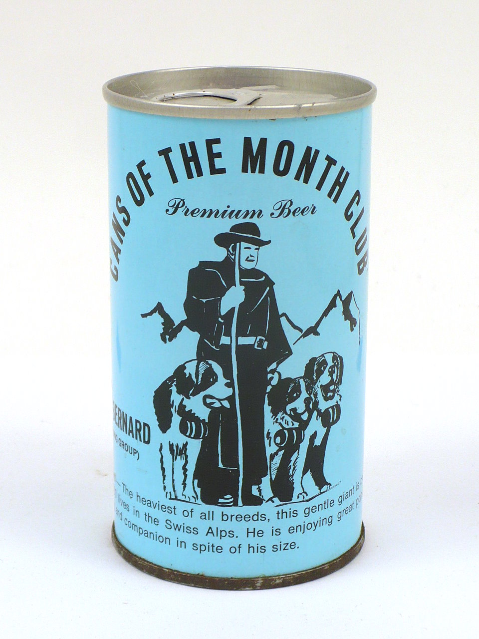 Item #3707 1979 St. Bernard Beer Tab Top Can T53-38