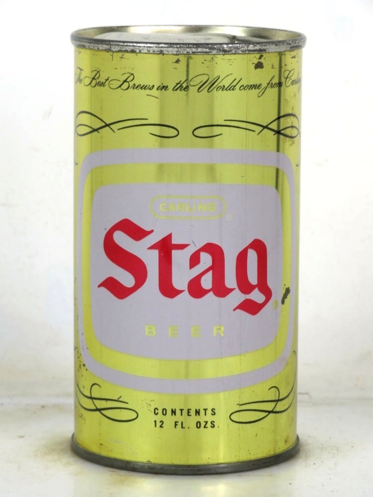 Item #101345 1958 Stag Beer Flat Top Can 135-22.5