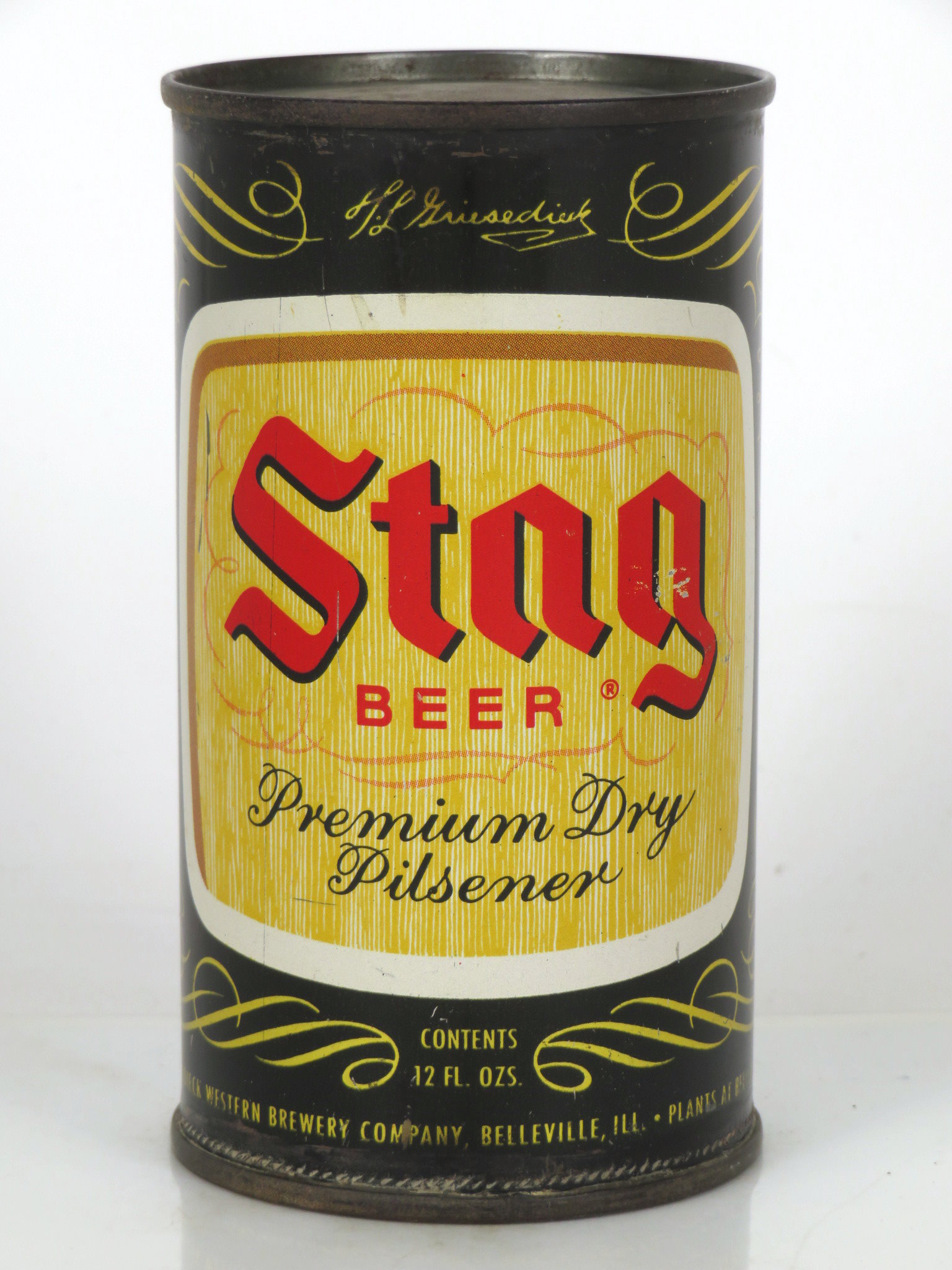 Item #38676 1951 Stag Beer Flat Top Can 135-18