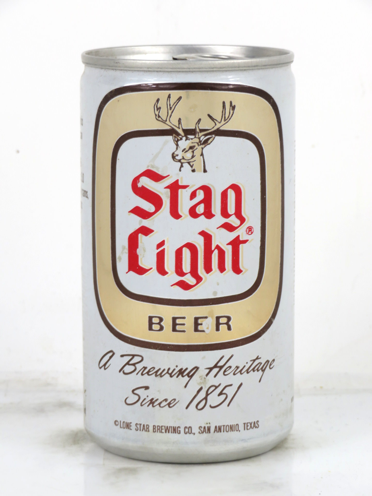 Item #96961 1978 Stag Light Beer Tab Top Can Unpictured.