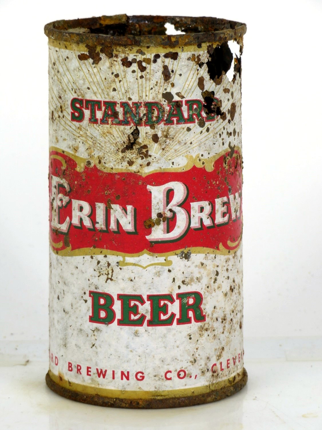 Item #21849 1950 Standard Erin Brew Beer Flat Top Can 60-09.2b