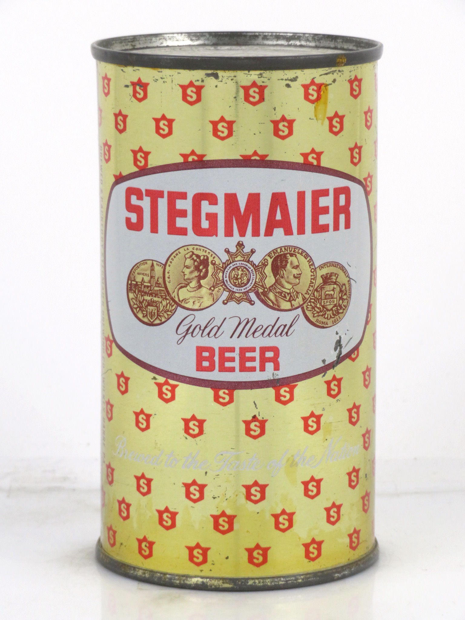 Item #1562 1960 Stegmaier Beer Flat Top Can 136-05.3