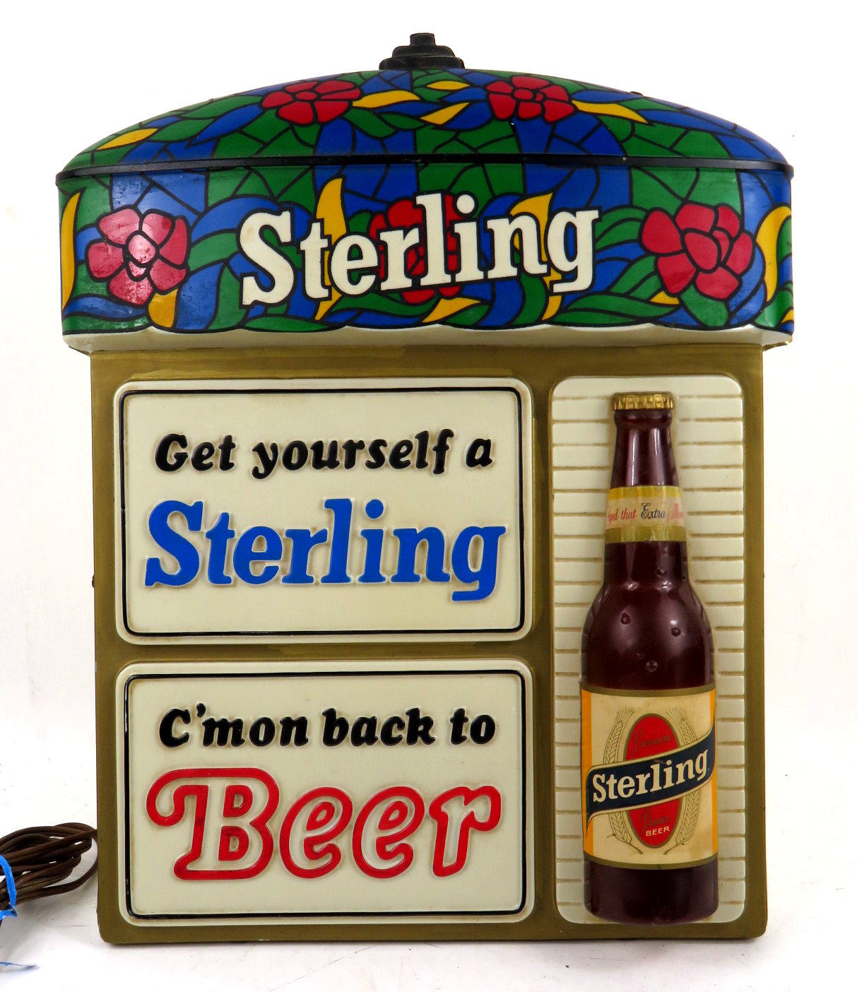 Item #95825 1977 Sterling Beer Sign