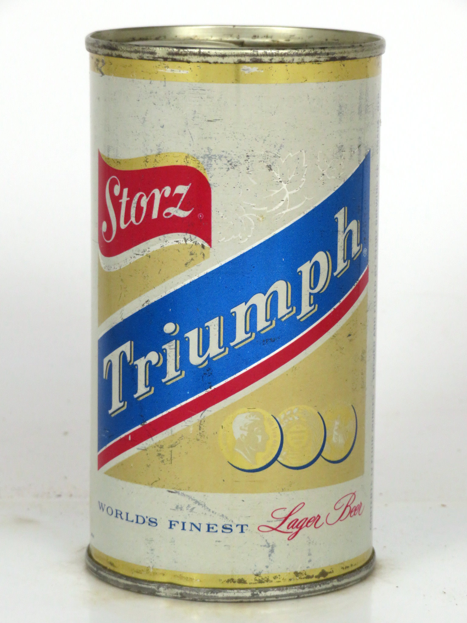 Item #49590 1960 Storz Triumph Beer Flat Top Can 137-27.1