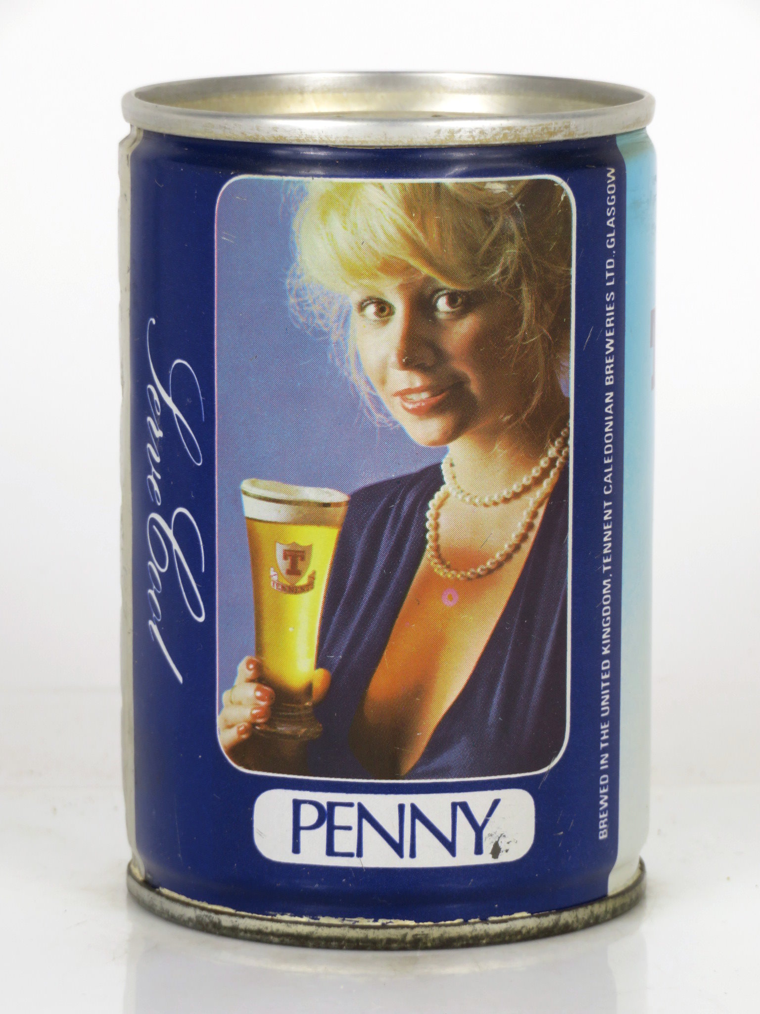 Item #235 1974 Tennent's Lager Beer "Penny" 7 to 8oz Can