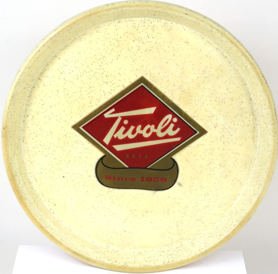 Item #100851 1955 Tivoli Beer Fiberglass Tab Top Can