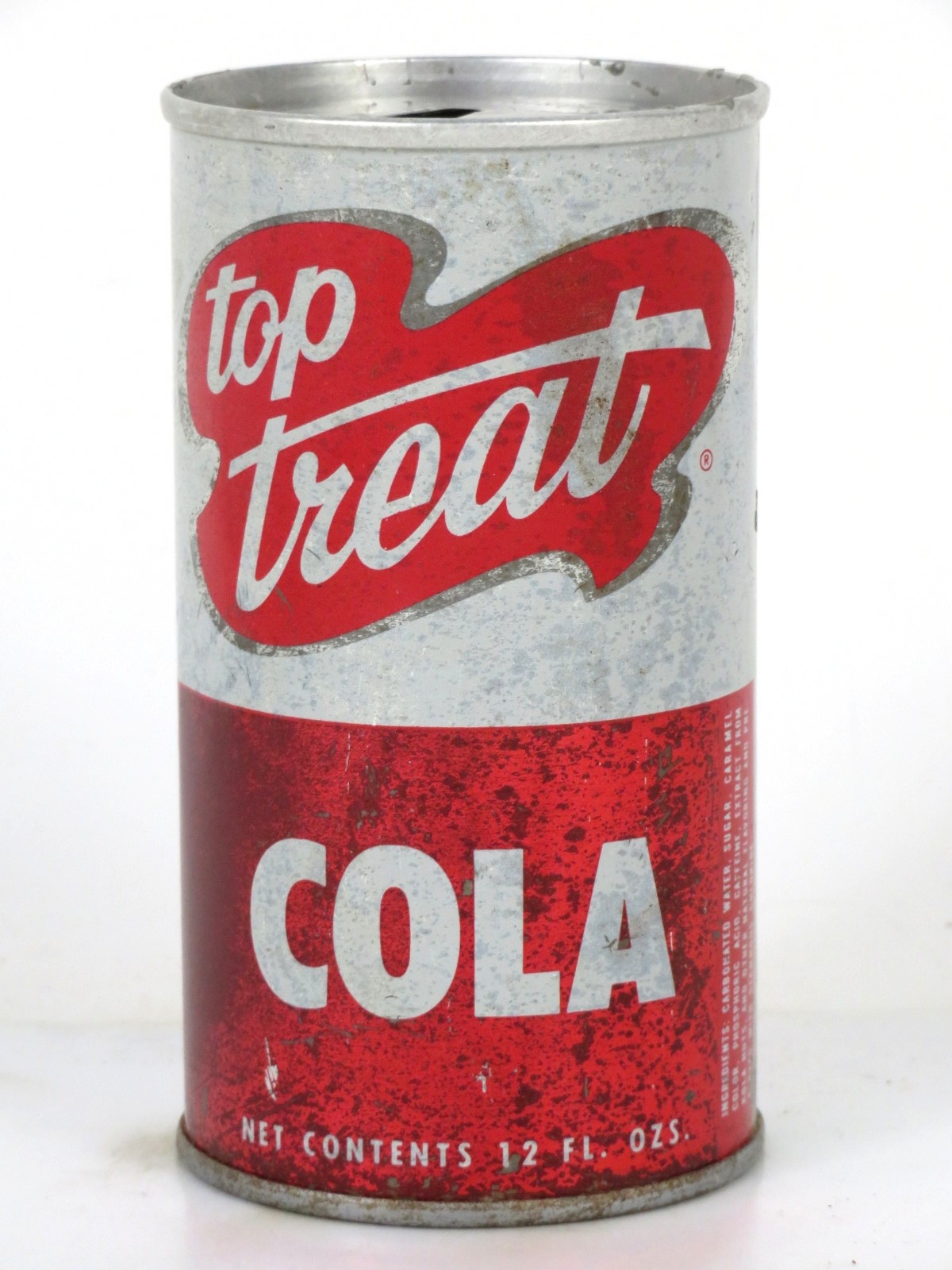 Item #101181 1969 Top Treat Cola Chicago Illinois Tab Top Can