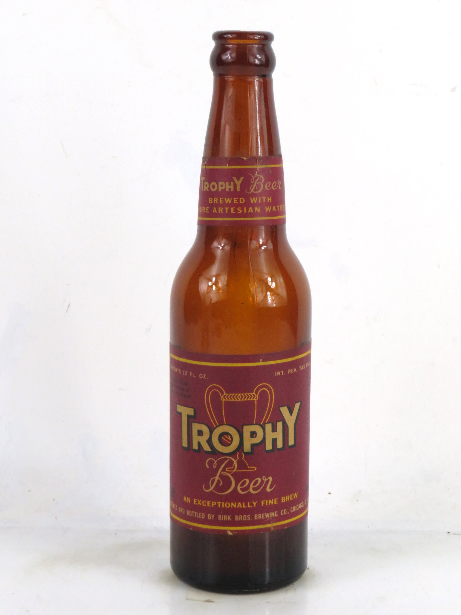 Item #87545 1940 Trophy Beer Bottle
