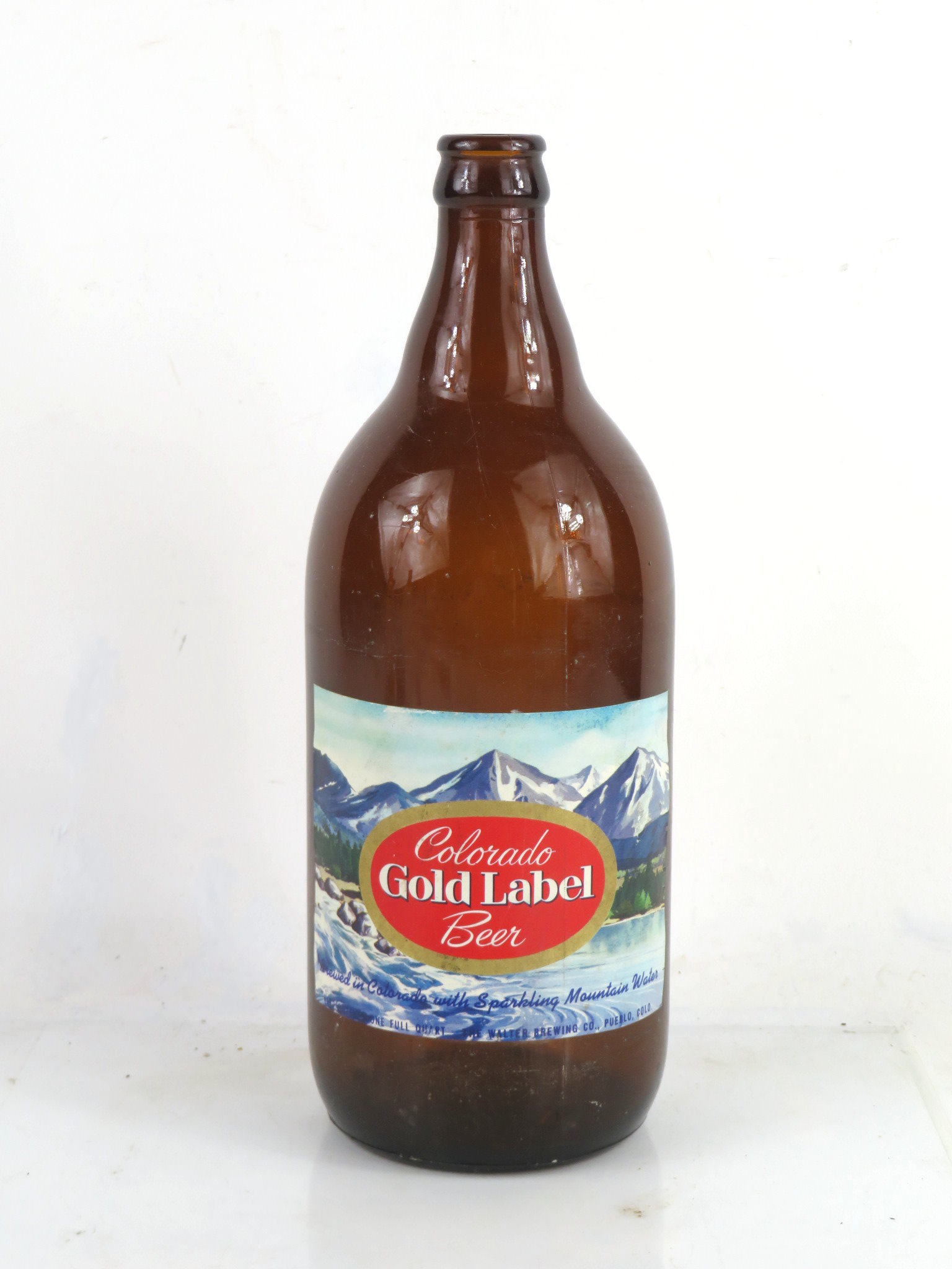 Item #99426 1965 Colorado Gold Label Beer Paper Label Bottle