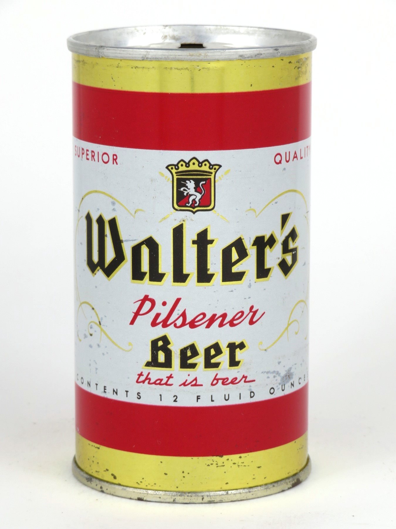 Item #1120 1964 Walter's Pilsener Beer Tab Top Can T133-32z