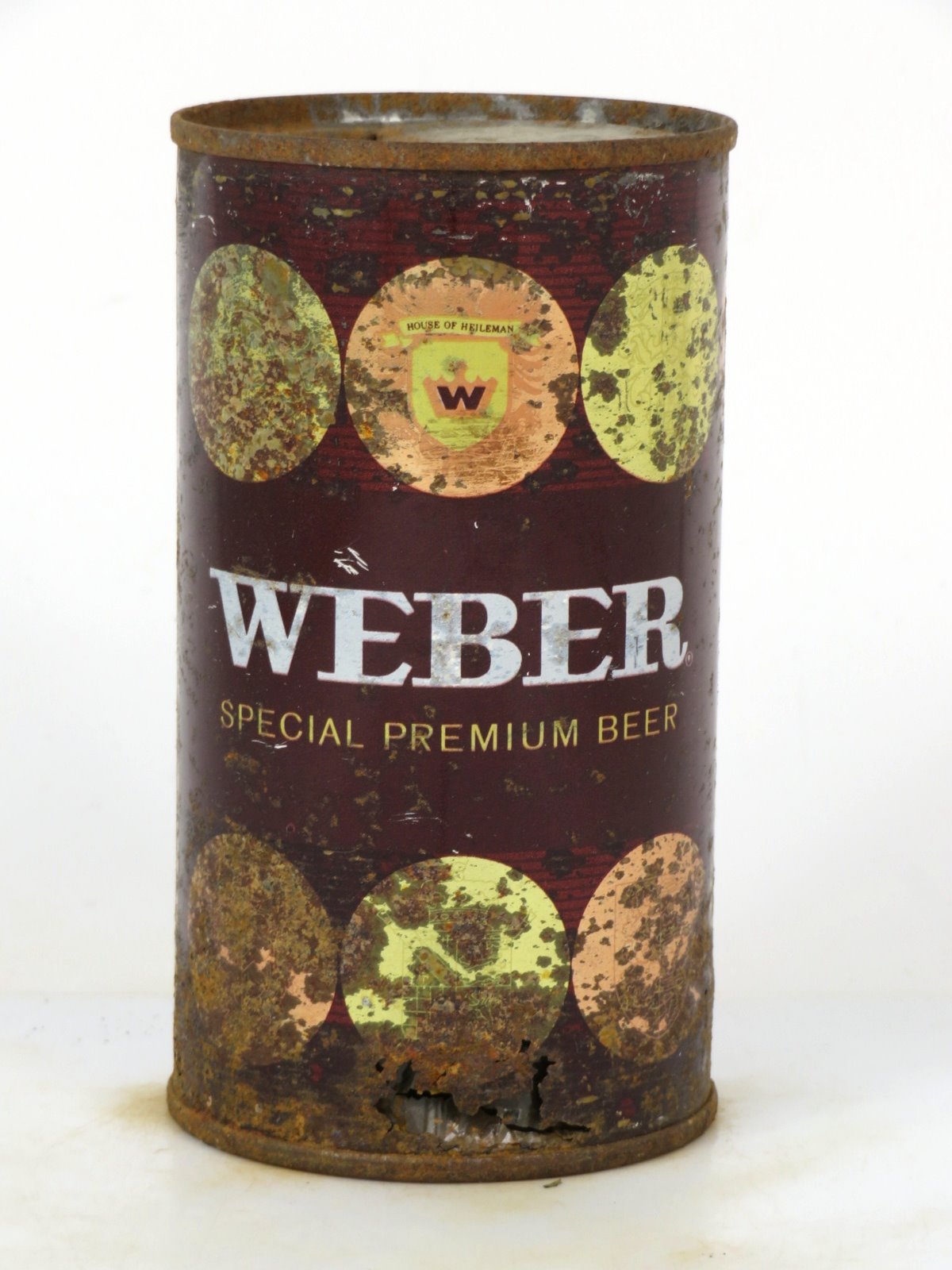 Item #106886 1962 Weber Special Premium Beer Flat Top Can 144-25.2