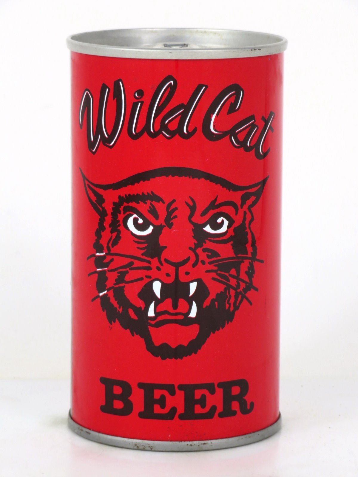 Item #11208 1979 Wild Cat Beer Tab Top Can T135-09